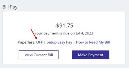 How do I set up paperless billing? – Sparklight Support