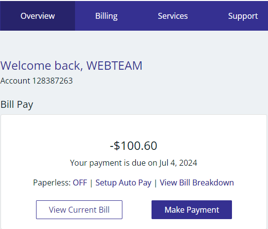 How Do I View My Bill? – Sparklight Support