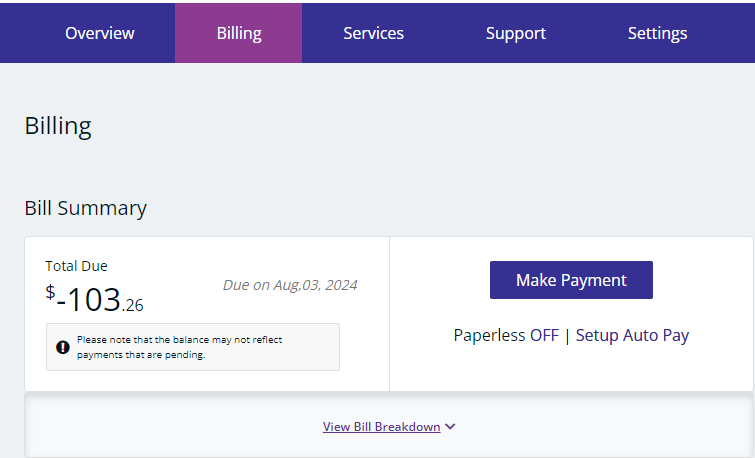 Where Can I Find My Billing Information? – Sparklight Support