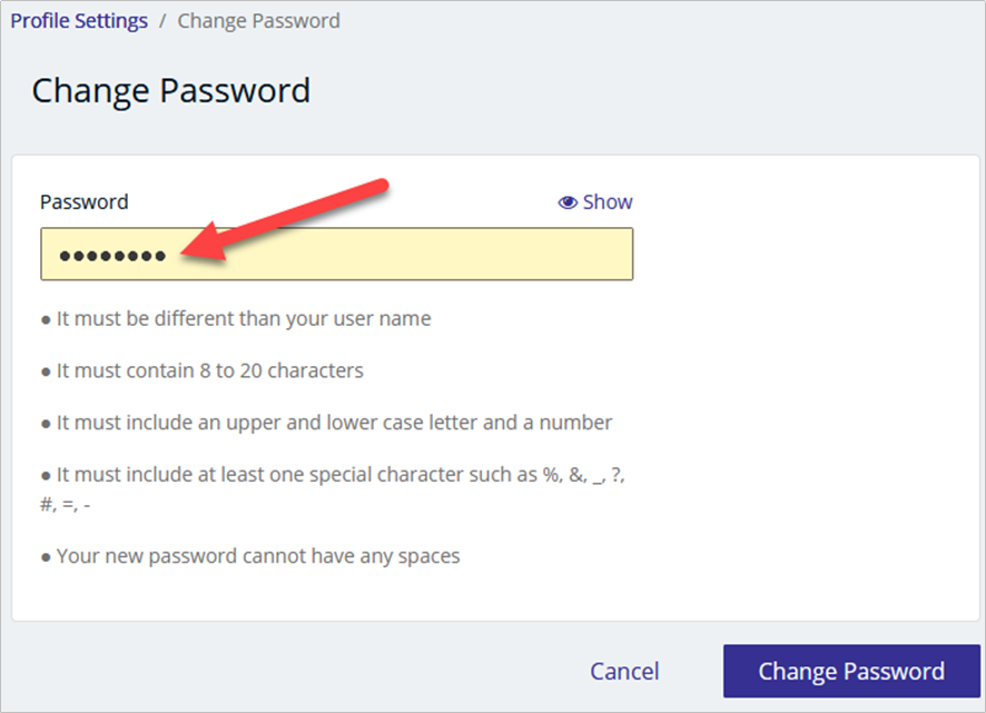 Forgot my Password or Username or Change my Password – Sparklight Support