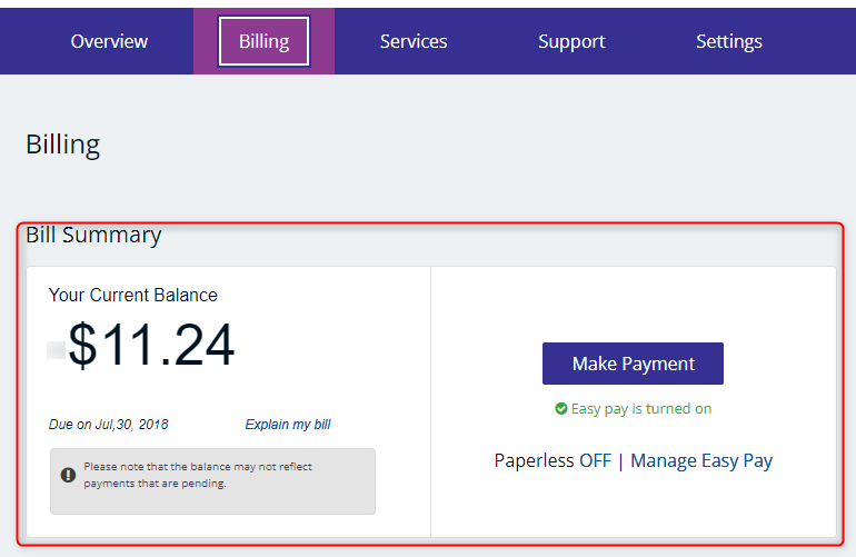 Where Can I Find My Billing Information? – Sparklight Support